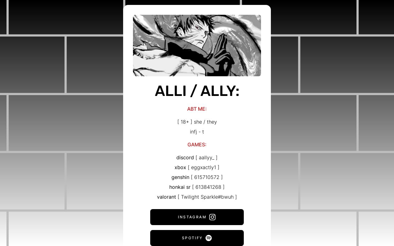 alli-ally's carrd